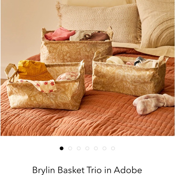 summer & rose | Accents | Brylin Basket Trio Set By Summer Rose ...